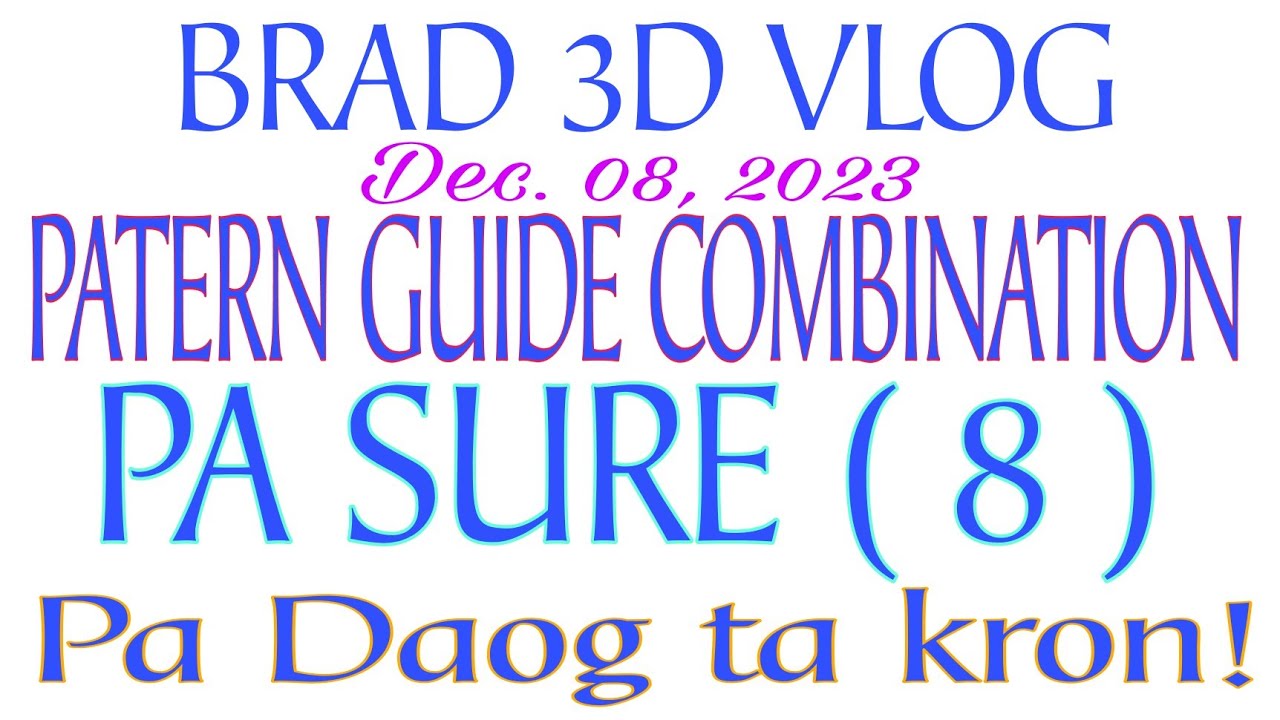 CONGRATS SA ATONG DOUBLE 009- Result ( Dec. 08, 2023 ) #brad3dvlog ...
