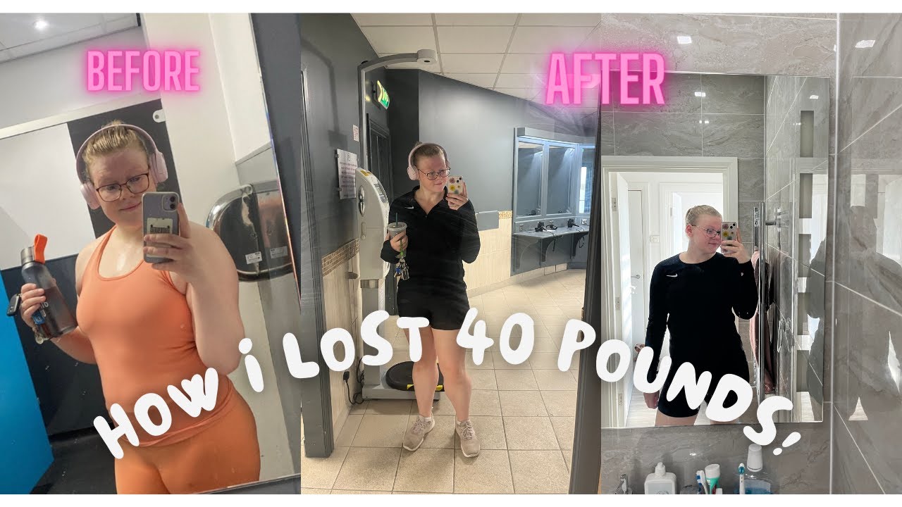 My Weight Loss Journey | How I Lost 40 Pounds! - YouTube