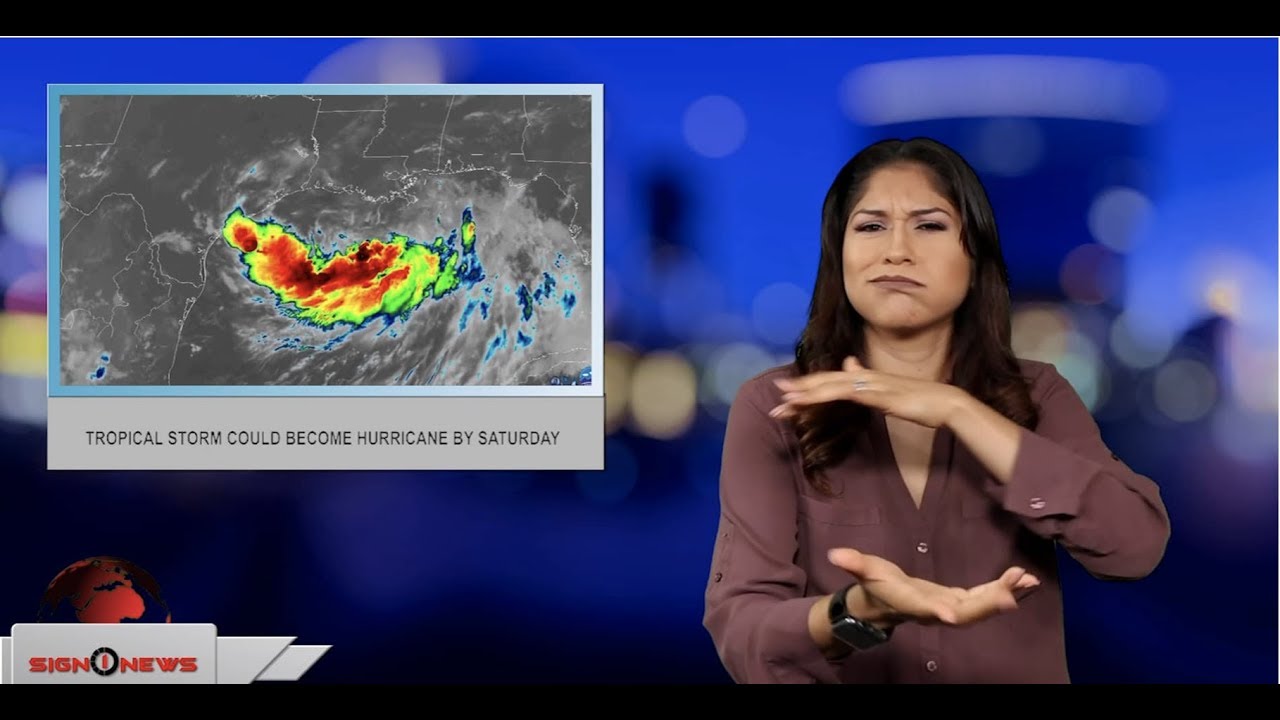 Tropical storm could become hurricane by Saturday (ASL - 7.12.19) - YouTube