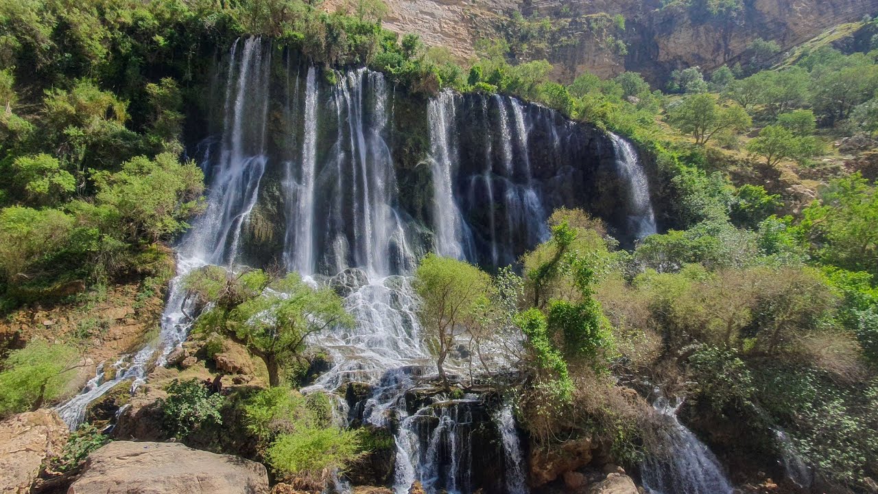 Solo hiking to Shevi waterfall, Iran. - YouTube