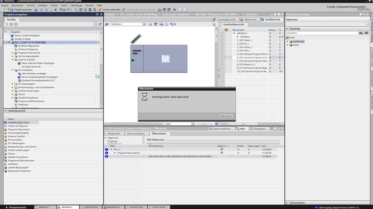 Universal Robots - Profinet Tutorial 2 - YouTube