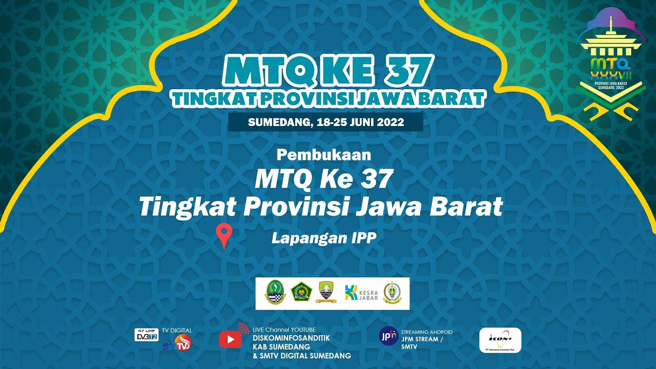 Pembukaan MTQ Ke-37 Tingkat Provinsi Jawa Barat Bersama Doel Sumbang ...