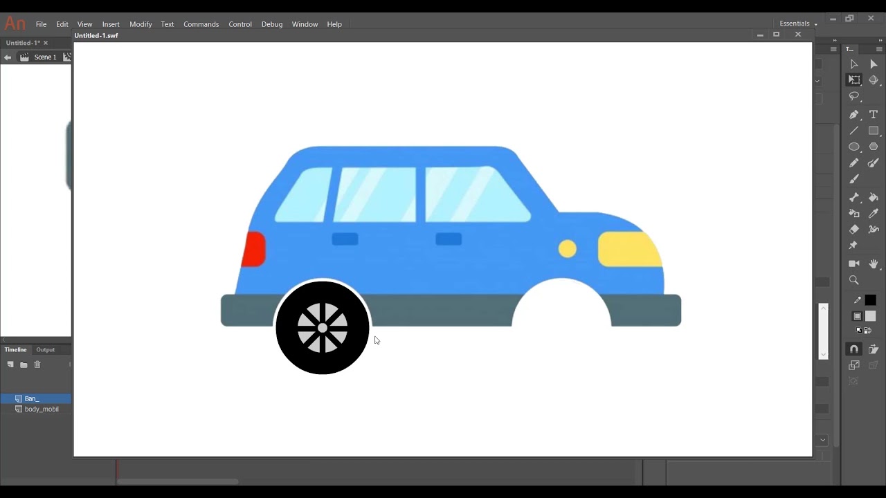 Tutorial Membuat Animasi Motion Tween - YouTube