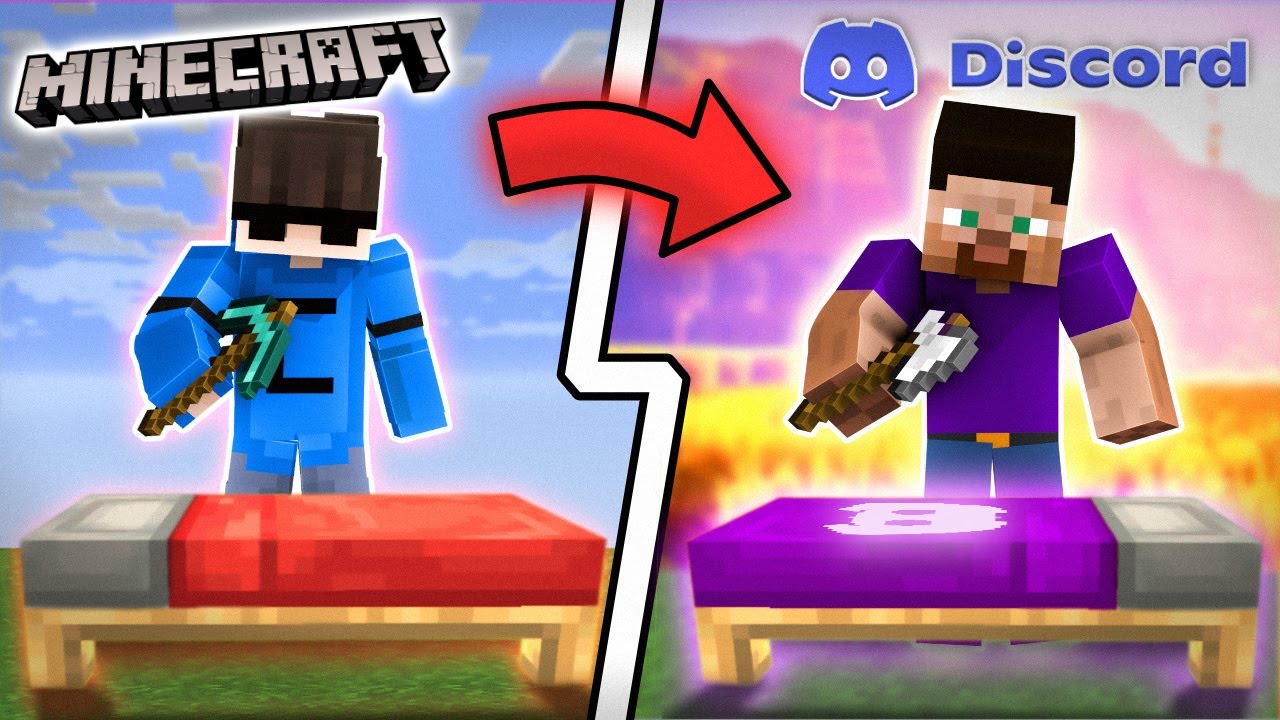 Minecraft Player tries Discord Bedwars AGAIN... - YouTube