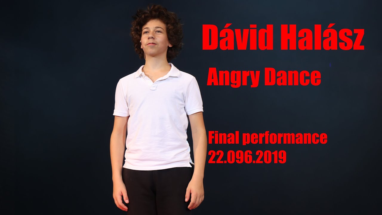 [4K] Billy Elliot - Angry Dance by Dávid Halász [HUNGARIAN] Final show ...