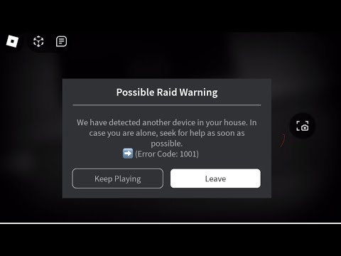 I GOT POSSIBLE RAID WARNING AND GOT ERROR CODE: 1001!!!!! - YouTube