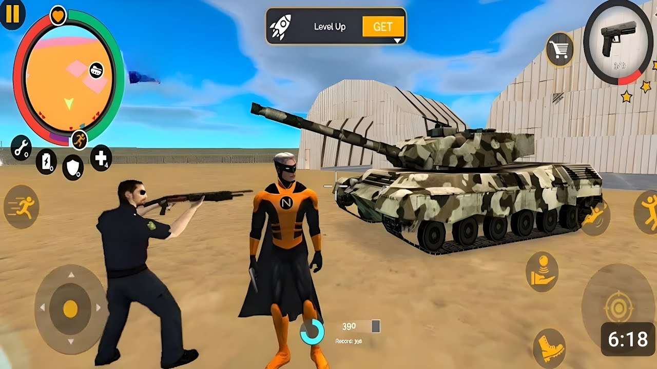 Naxeex Superhero Crime Vegas city police killing Simulator #29 ...