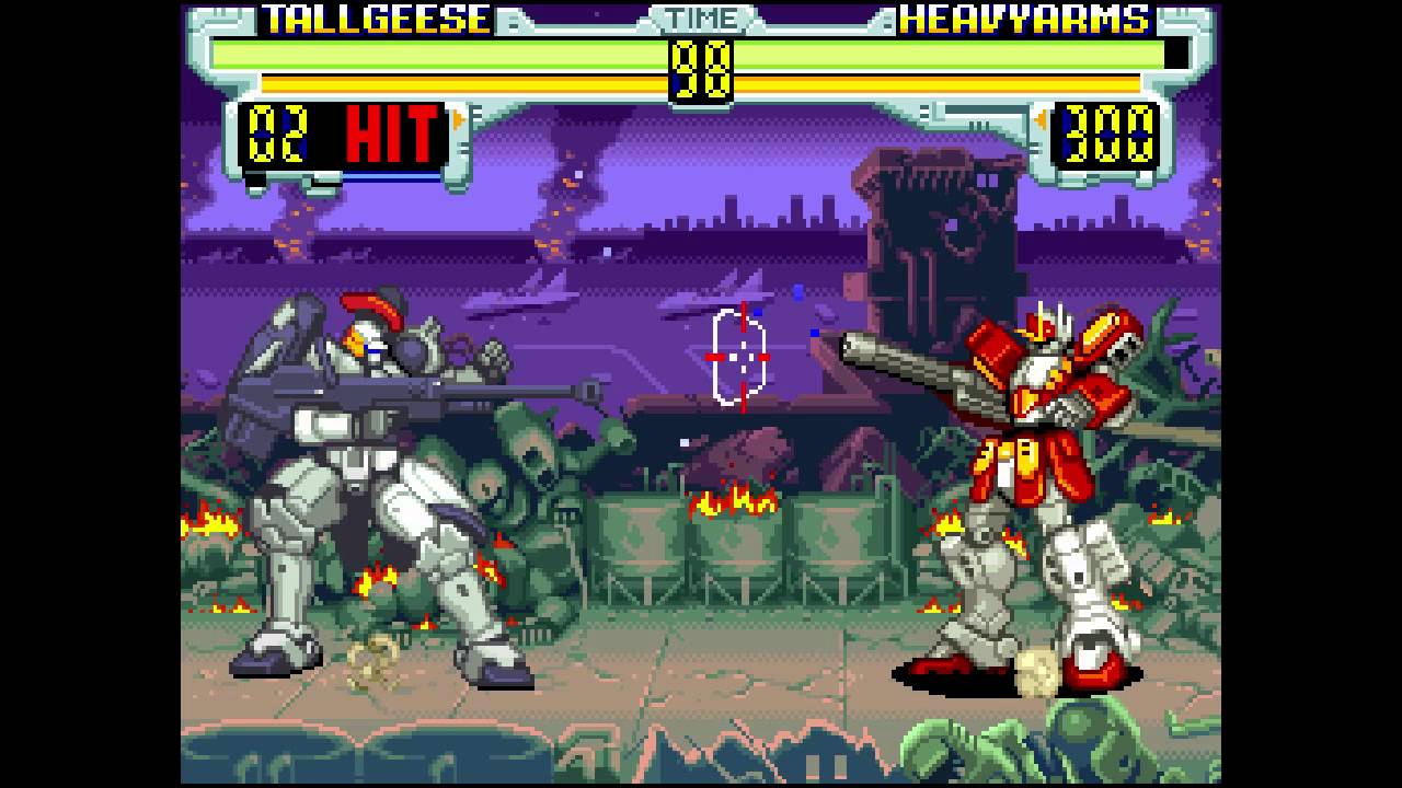 Gundam Wing: Endless Duel (SNES) - Heavyarms Stage (Yamaha Motif ES ...