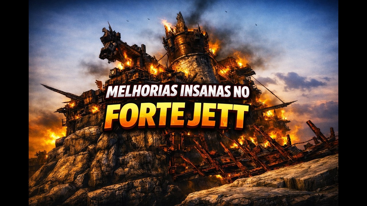 Melhorias insanas no forte Jett - MAD MAX - YouTube