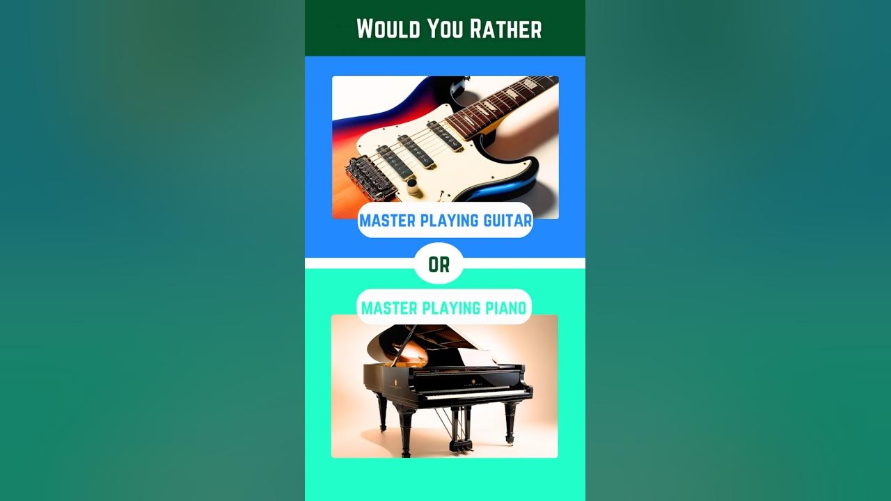 Would you rather music edition! #wouldyourather #quiz - YouTube