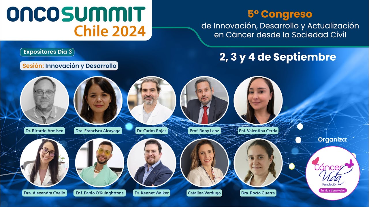 Oncosummit 2024 | Miércoles 3 de Septiembre - Sesión Innovación y Desarrollo - YouTube