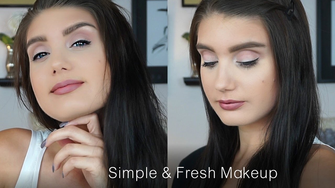 Makeup Tutorial - Simple & Fresh - YouTube