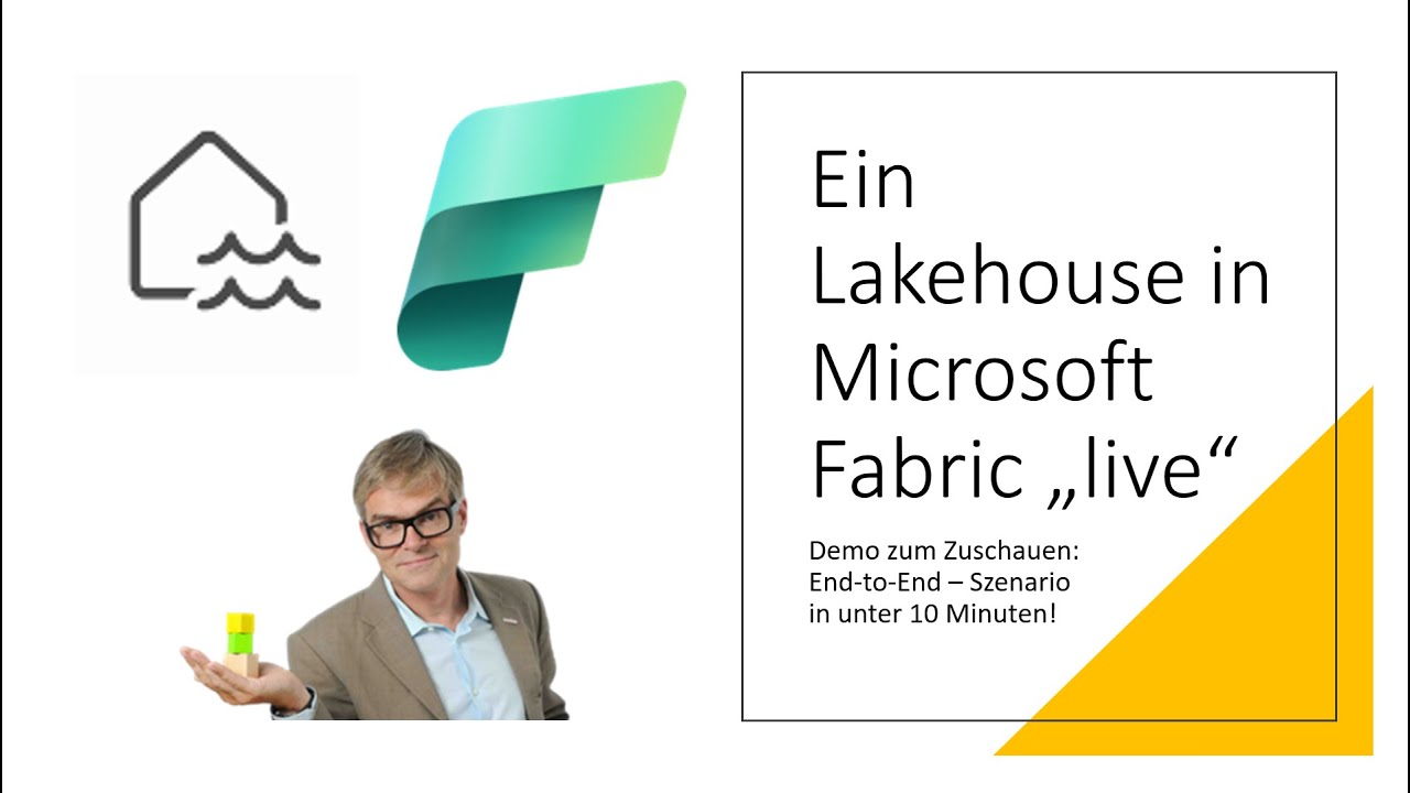 Demo: Ein komplettes Lakehouse in Microsoft Fabric "live" - YouTube