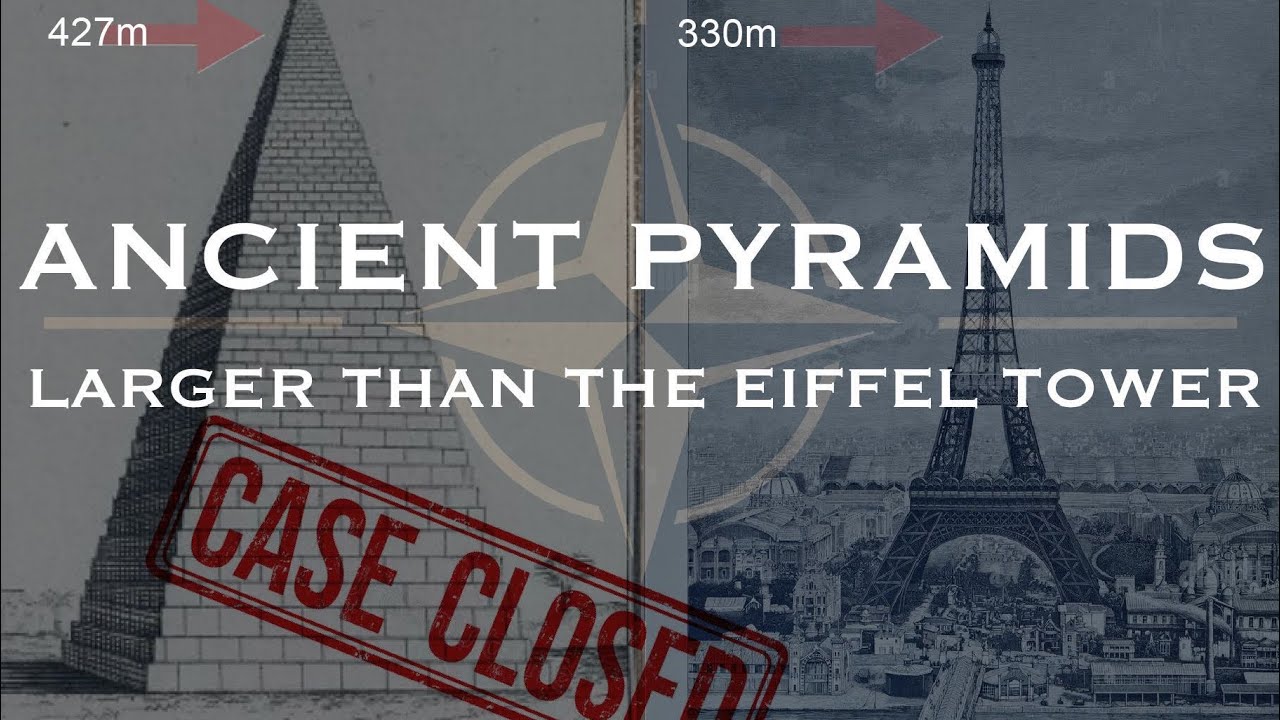 PYRAMIDS bigger than the EIFFEL TOWER? - Egyptian History - YouTube