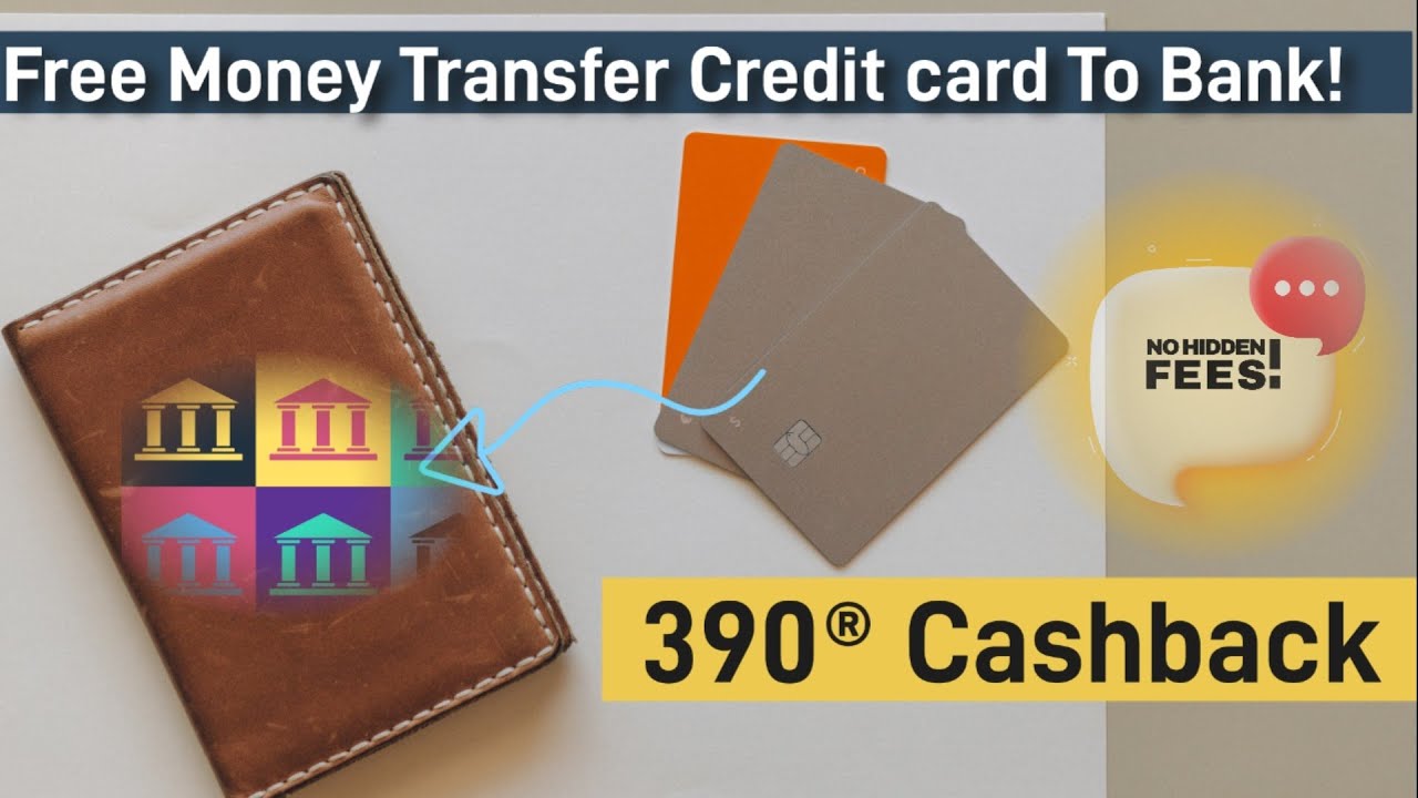 Free Money transfer Zero Charges credit card To Bank Account! Banking ...