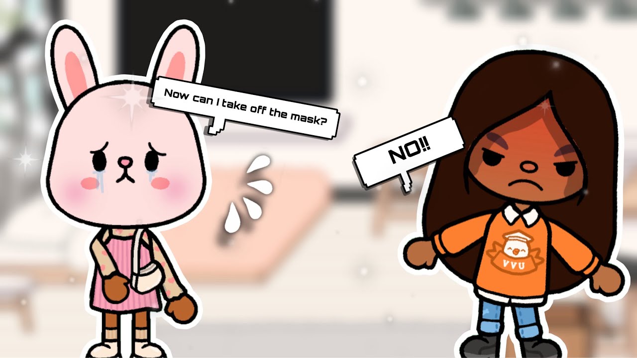😷I wore a MASK for my whole LIFE!?😱 * WITH MY VOICE* || Toca Boca ...