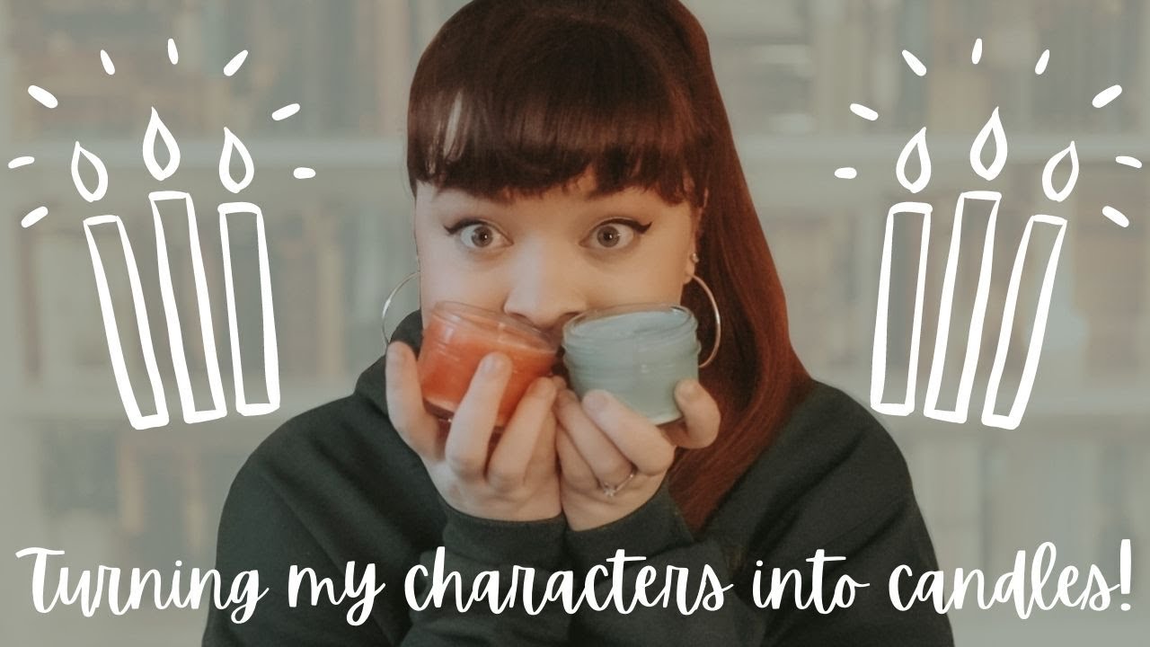 ORDERING CUSTOM BOOKISH CANDLES || Jenna Van Mourik - YouTube