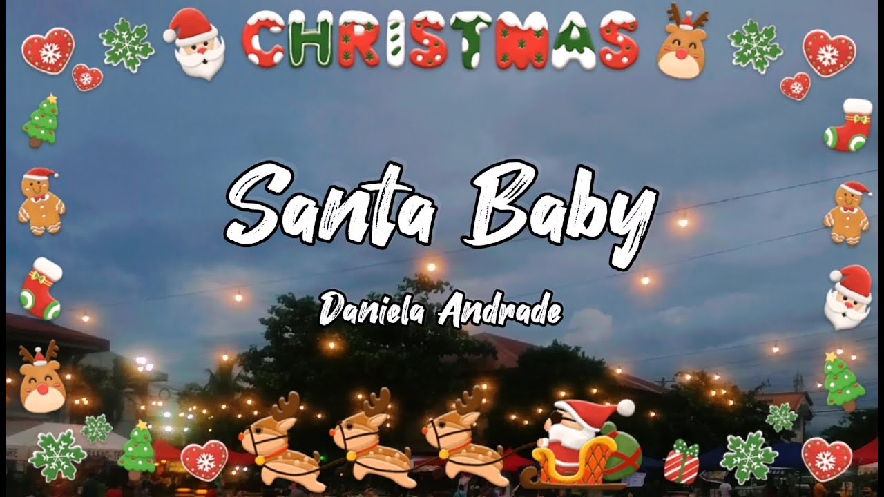 Santa Baby - Eartha Kitt (Lyrics Video) Cover by Daniela Andrade - YouTube