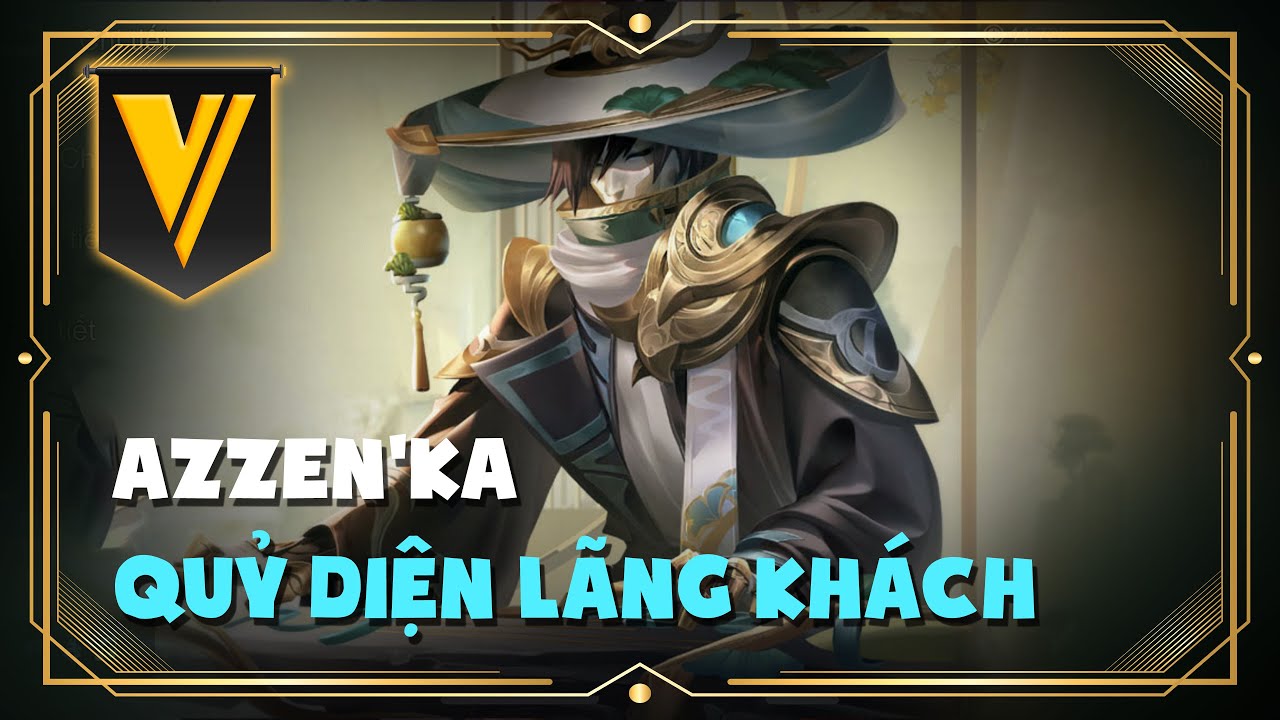 Skin Azzen'ka Quỷ Diện Lãng Khách | Liên Quân Mobile - YouTube