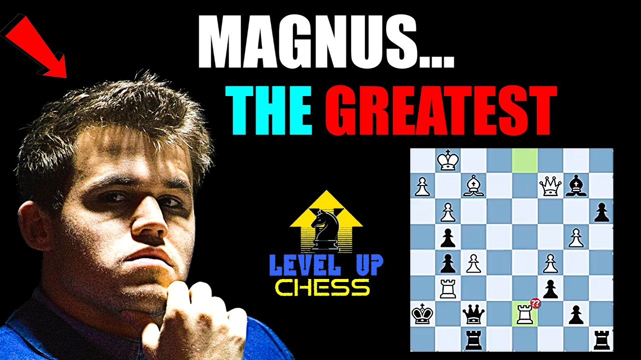 The GREATEST. Magnus Carlsen SHOCKS Anand With ONE MOVE! | SuperGM ...