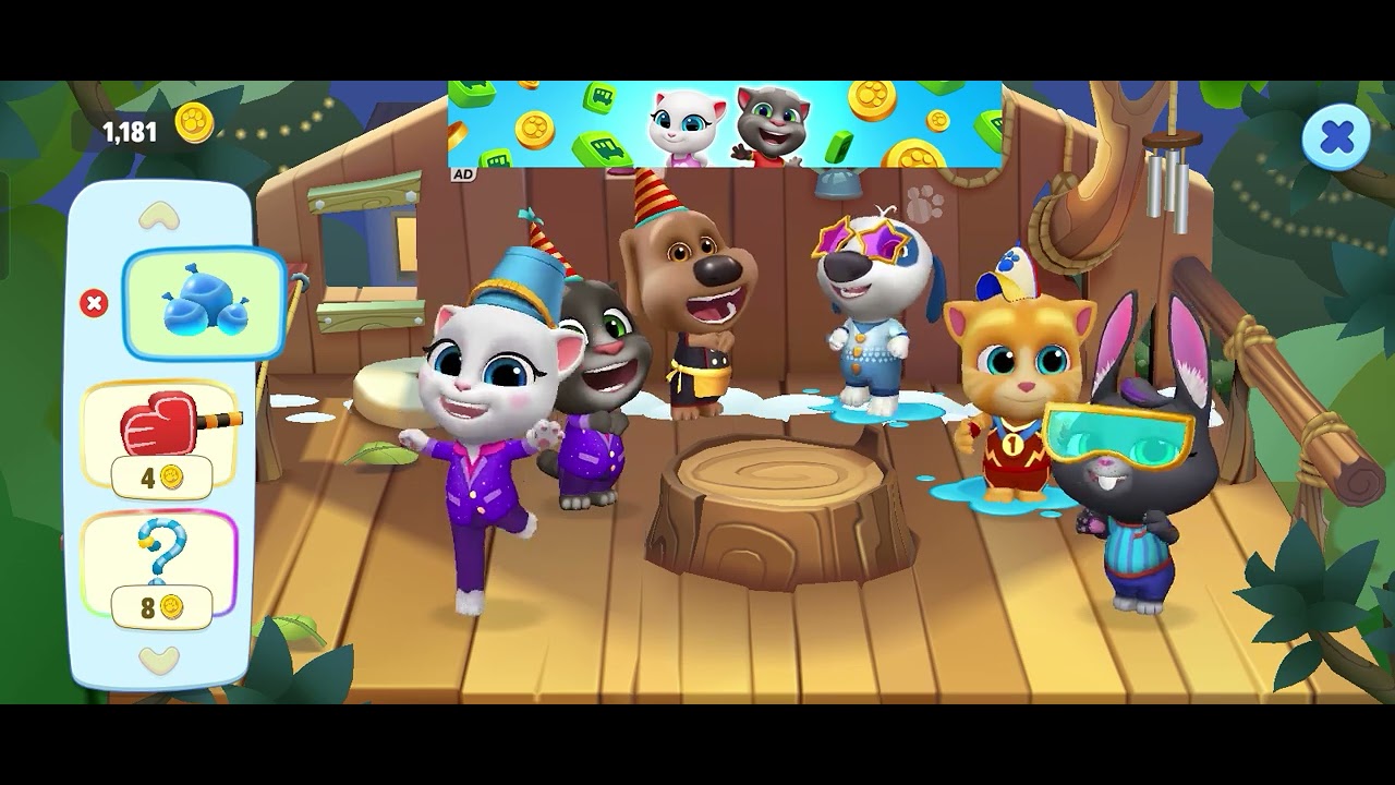 Talking Tom my Friends cute pic Tom family friends golu molu Family ...