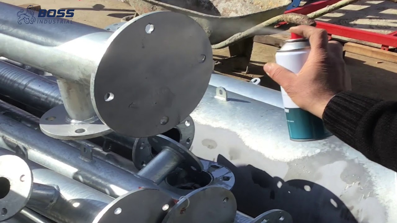 BOSS Galvaniz sprey Galvanic Spray - YouTube
