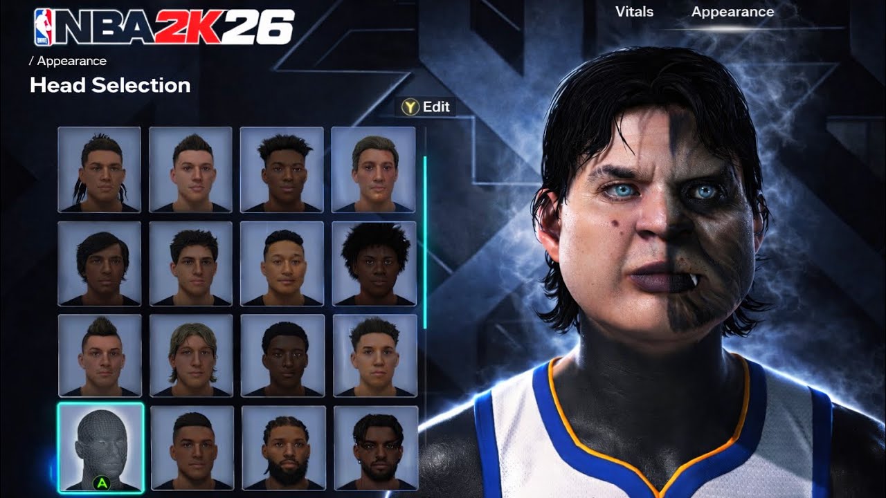 *NEW* BEST TROLL/COMP FACE CREATION ON NBA 2K26! FACE CREATION TUTORIAL ...