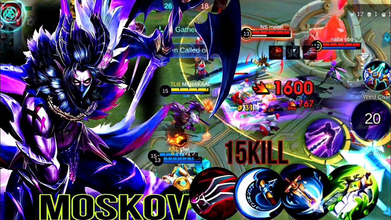 15kill moskov crit build set!! insane damage and lifesteal build!! top ...
