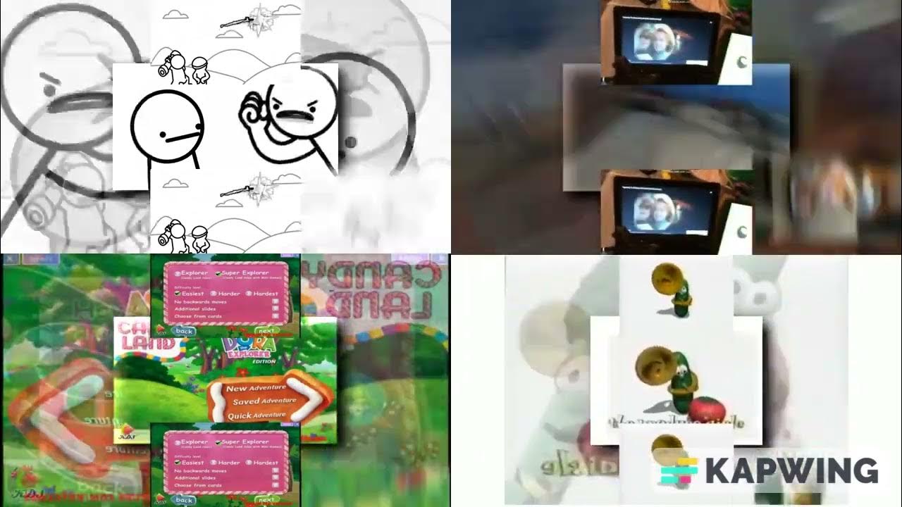 YTPMV Shuric Scan quadparison 4 - YouTube