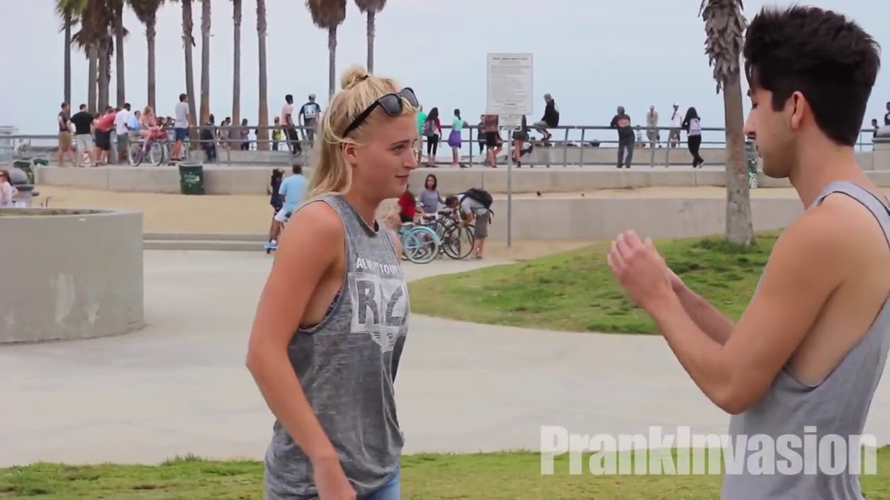 kissing prank gone crazy - video by prank invasion - YouTube