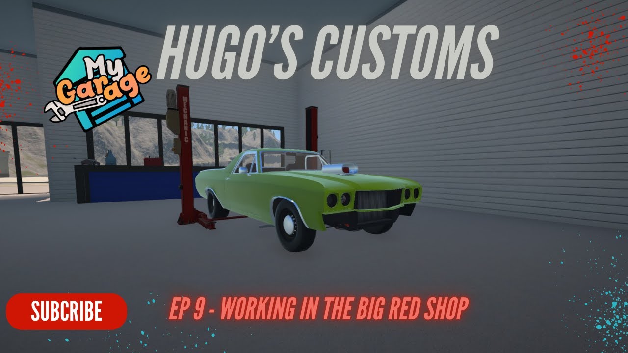 My Garage: EP 9 - Working in the Big Red Shop - YouTube