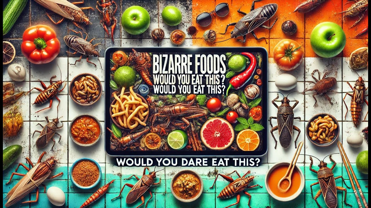 Bizarre Foods Would You Dare Eat - YouTube