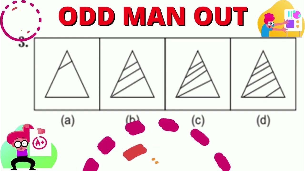 ODD MAN OUT figure || find odd man out figure || Mental Ability Test ...