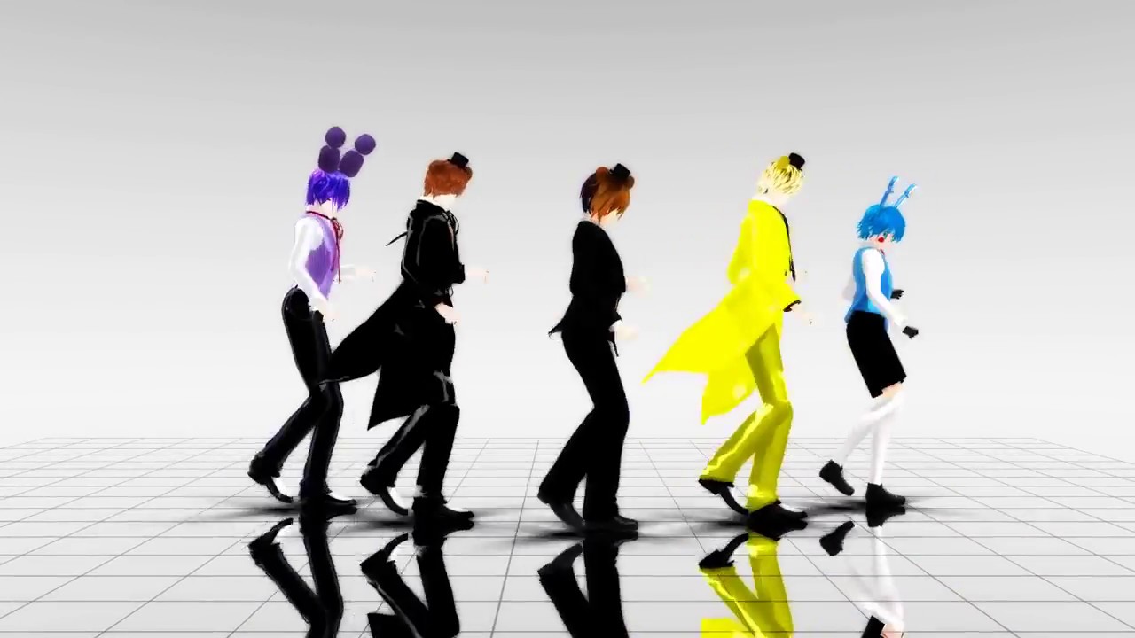 MMD FNAF Timber Motion DL - YouTube