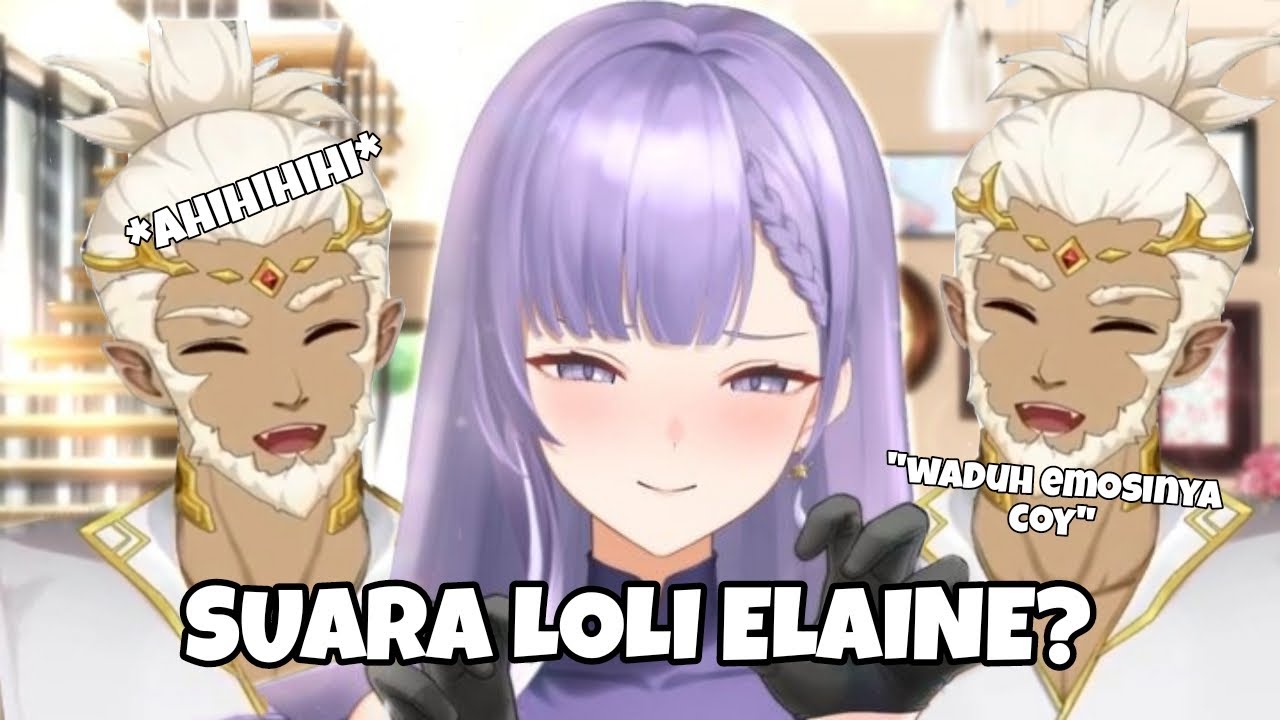 Viewers emosi suara Elaine dan Zen berubah menjadi Loli ?!! - YouTube