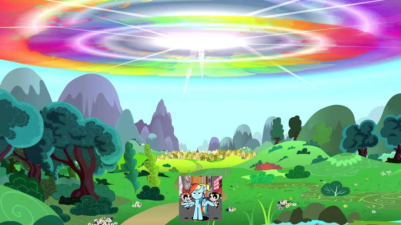 Double Rainboom Credits Song (1 Hour) - YouTube