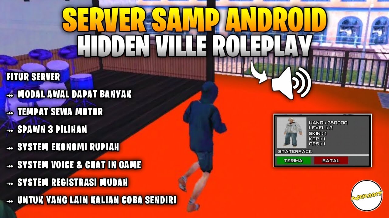 SERVER SAMP ANDROID VOICE HIDDEN VILLE ROLEPLAY || GTA SAMP INDONESIA - YouTube