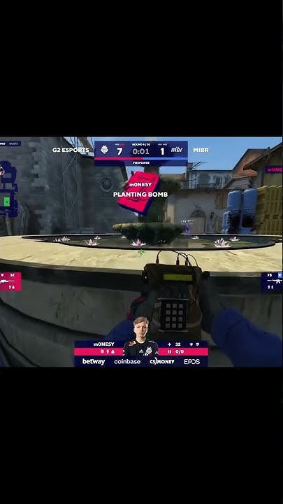m0NESY the clutch wins 1 vs 4 in the match against MIBR #csgo #csworld #monesy #cs2 #s1mple # ...