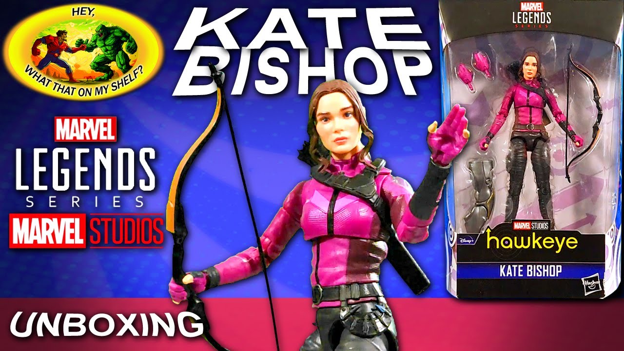 UNBOXING - Marvel Legends MCU - KATE BISHOP - Hasbro - Action Figure ...