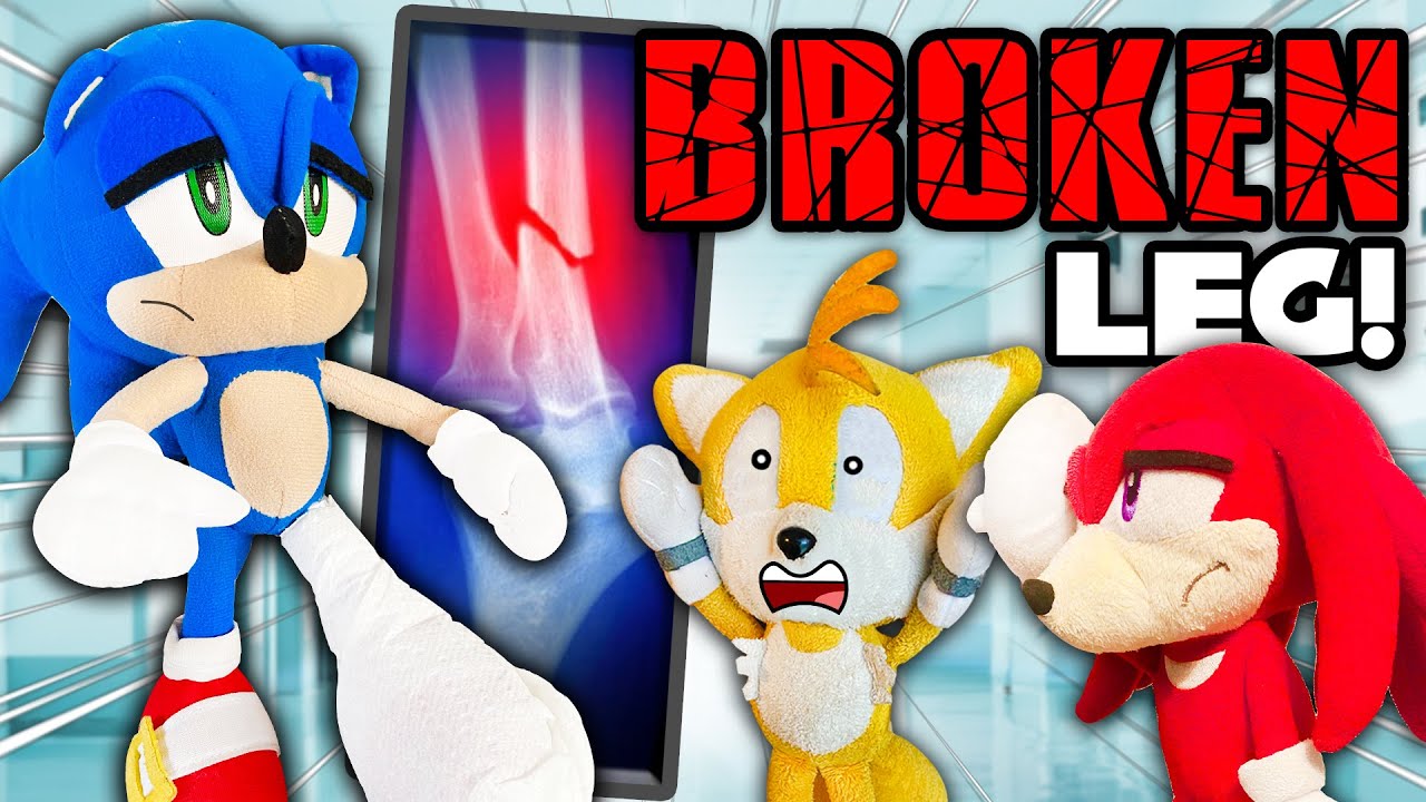 Sonic's Broken Leg! - Sonic and Friends - YouTube