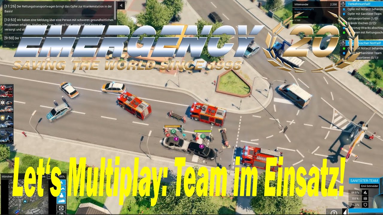EMERGENCY 2017 Multiplay #004: Es ist und bleibt ein Stress-Spiel! - YouTube