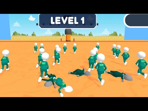 ✅ Squid Game Challenge Part. 9 Gameplay Trailer Walkthrough iOS,Android Game All Levels