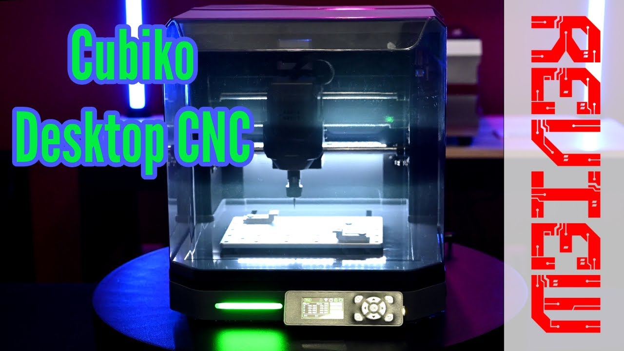Cubiko Desktop CNC Review – Small but Mighty CNC for Makers! - YouTube