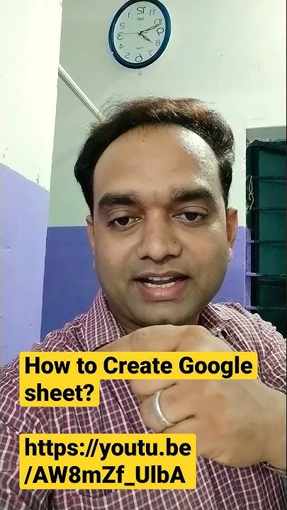 How To Create Google Sheet? - Youtube