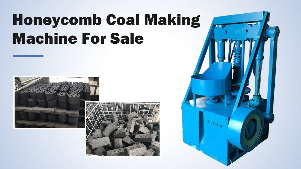 Honeycomb coal making machine for sale | Small charcoal plant ...