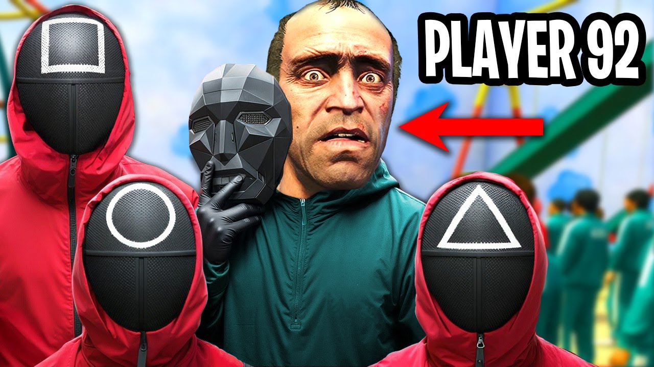 456 Players vs $4,560 GTA Squid Game - YouTube