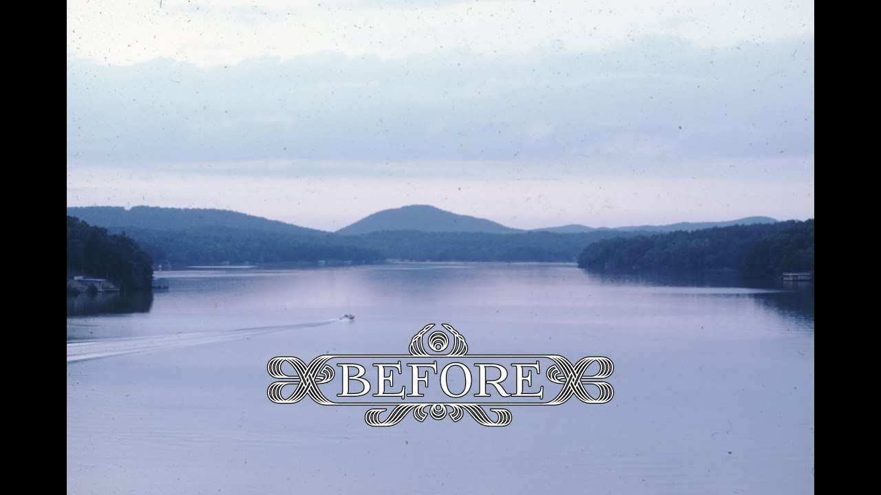 Lilac Lake - Nature Photo Restoration Timelapse - YouTube