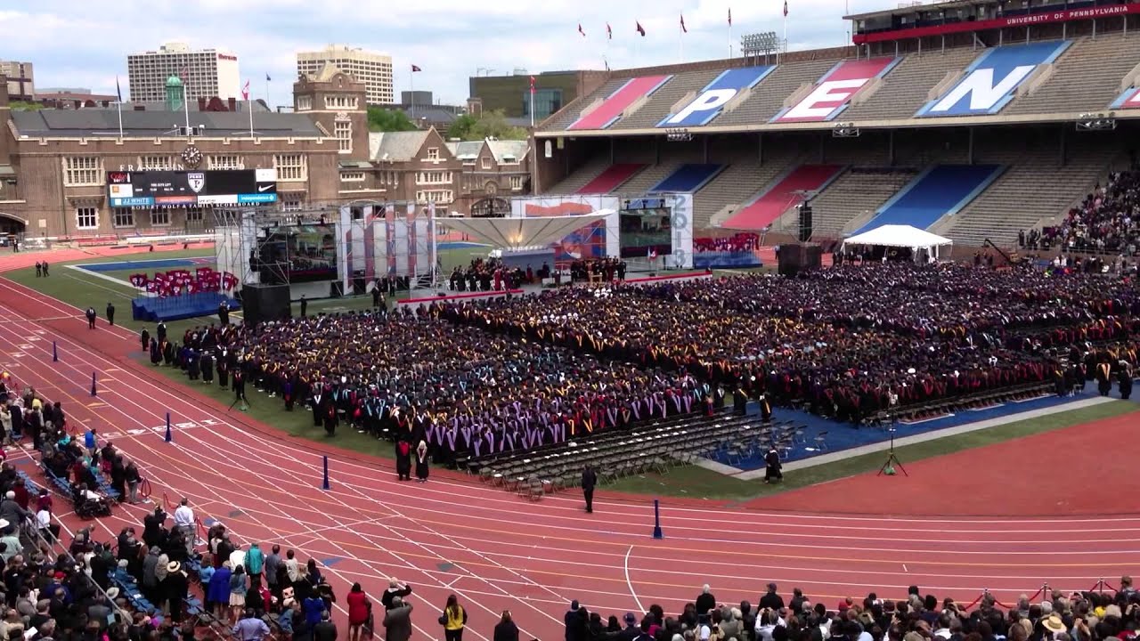 The Red and Blue - Penn Commencement 2013 - YouTube