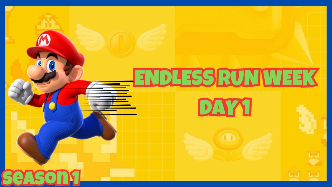Mario Maker 2 Season 1: Endless Run Week Day 1 - YouTube