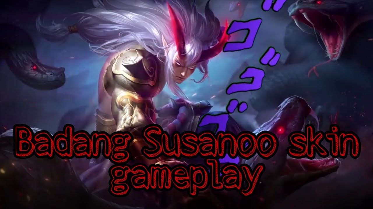 Badang new skin | Susanoo gameplay - YouTube